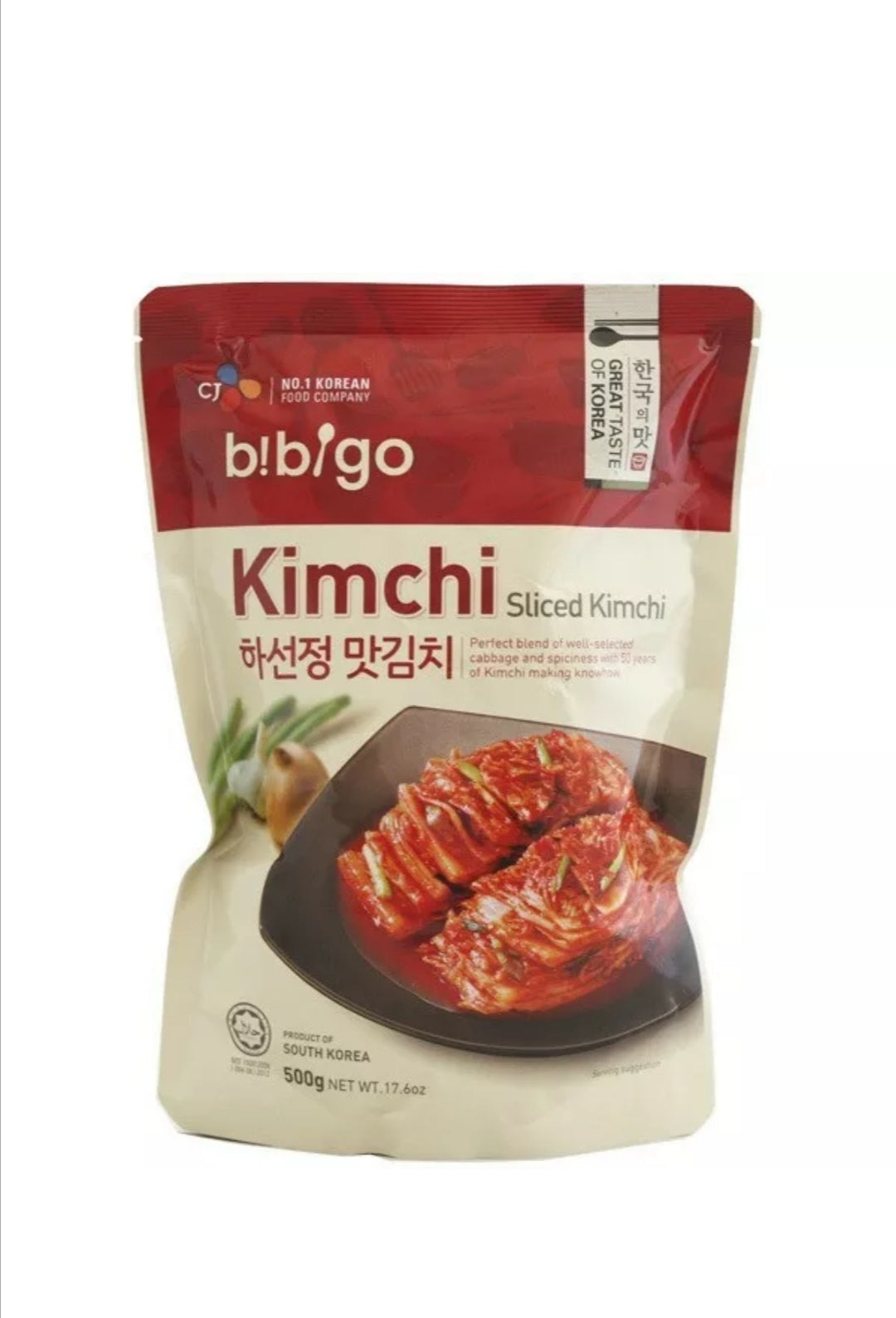 Korean Bibigo Sliced Kimchi Good Foods Gut Health Probiotics Lactobaci ...